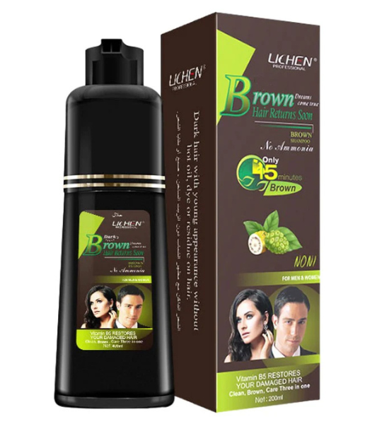 BUY Lichen Hair Color Shampoo in Pakistan 200ml Quick Now